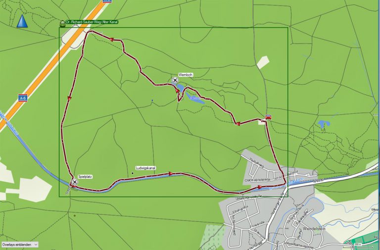 Wandern im Landkreis Roth: Kurze Wanderungen bis 5 km